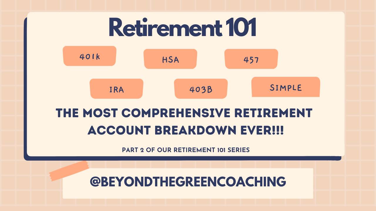 The most comprehensive retirement account breakdown EVER
