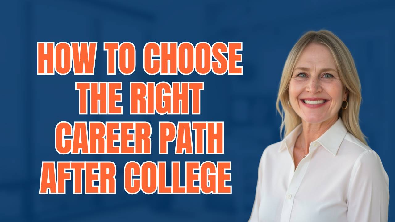 Expert Guide On How To Choose The Right Career Path After College