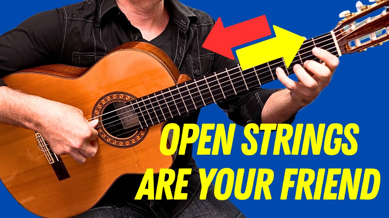 Open Strings Guitar: The Secret to Effortless Playing