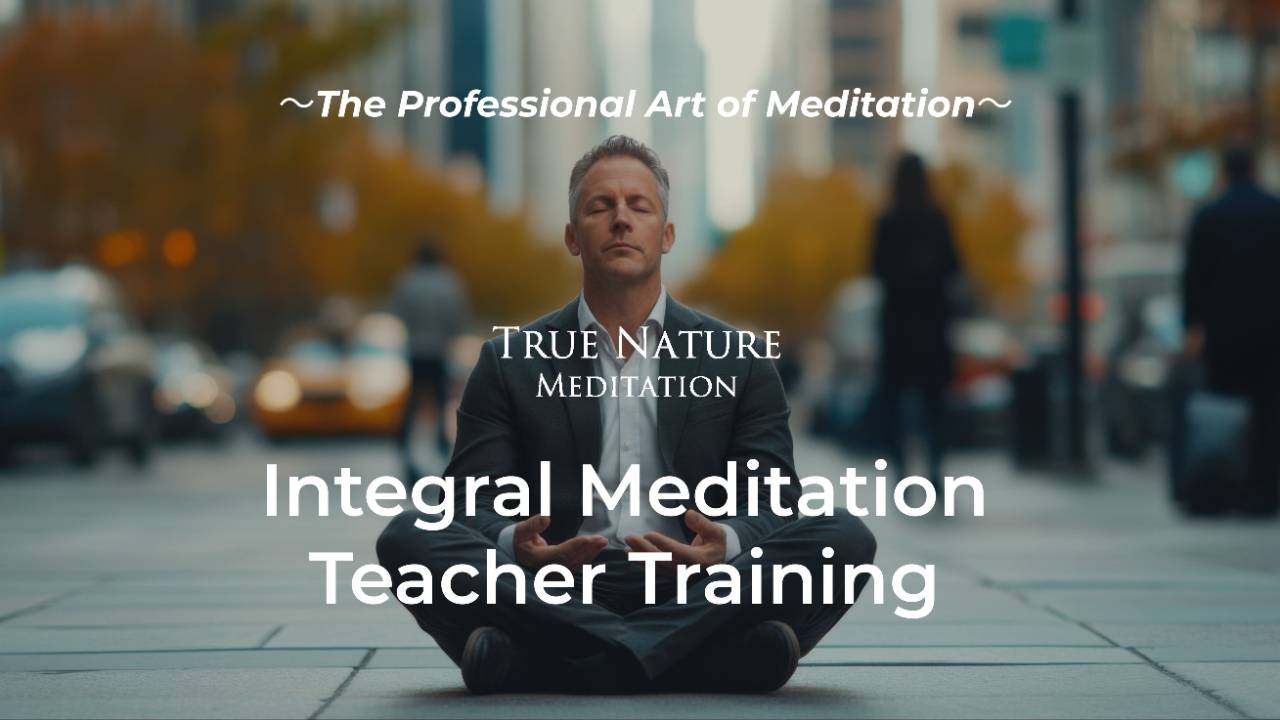 Integral Meditation Teacher Training 2025