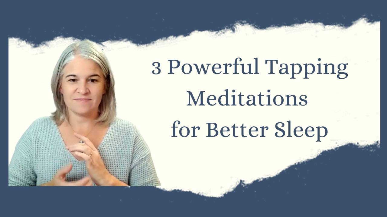 Tapping Meditation for Better Sleep