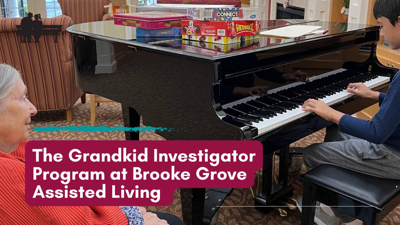 The Grandkid Investigator Program at Brooke Grove Assisted Living
