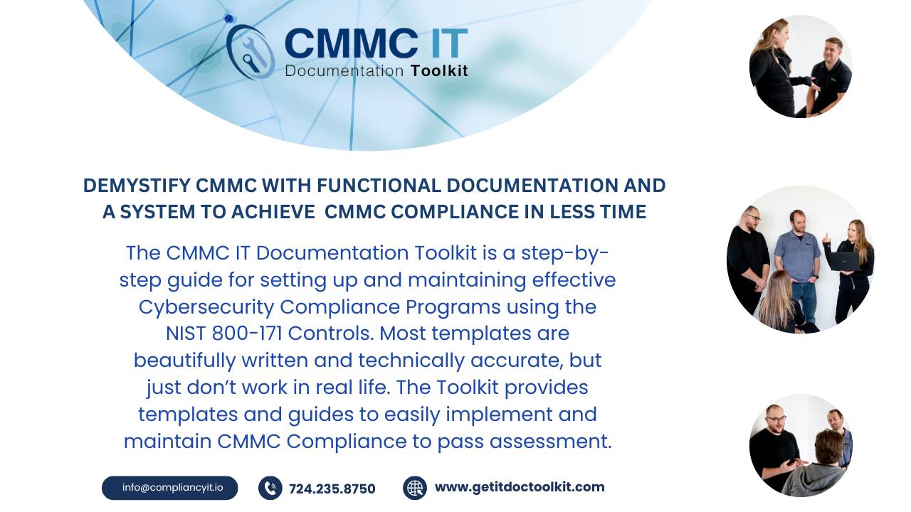 The CMMC IT Documentation Toolkit for Internal Teams