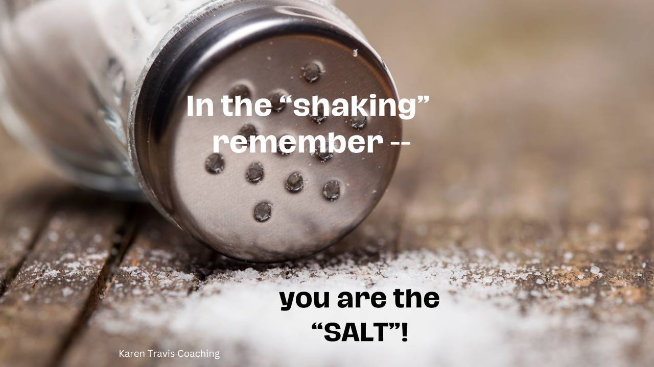 You Are the SALT!