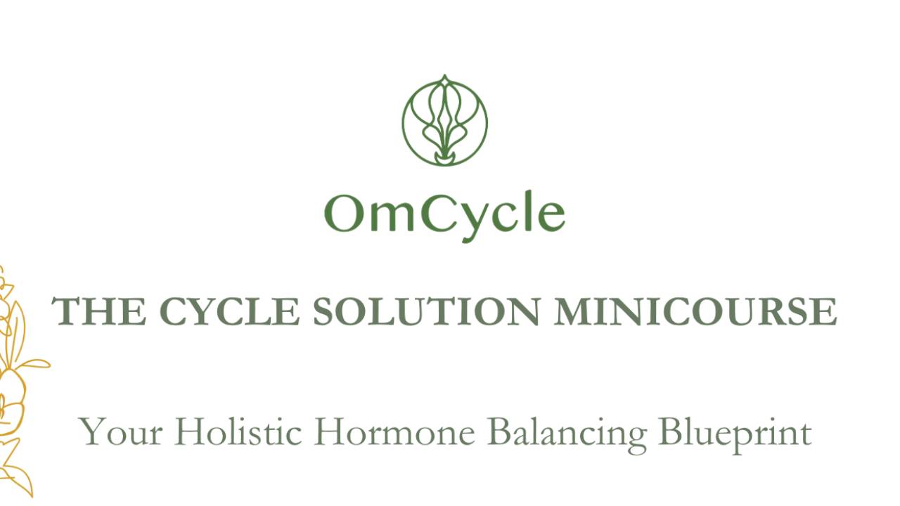 The Cycle Solution Minicourse