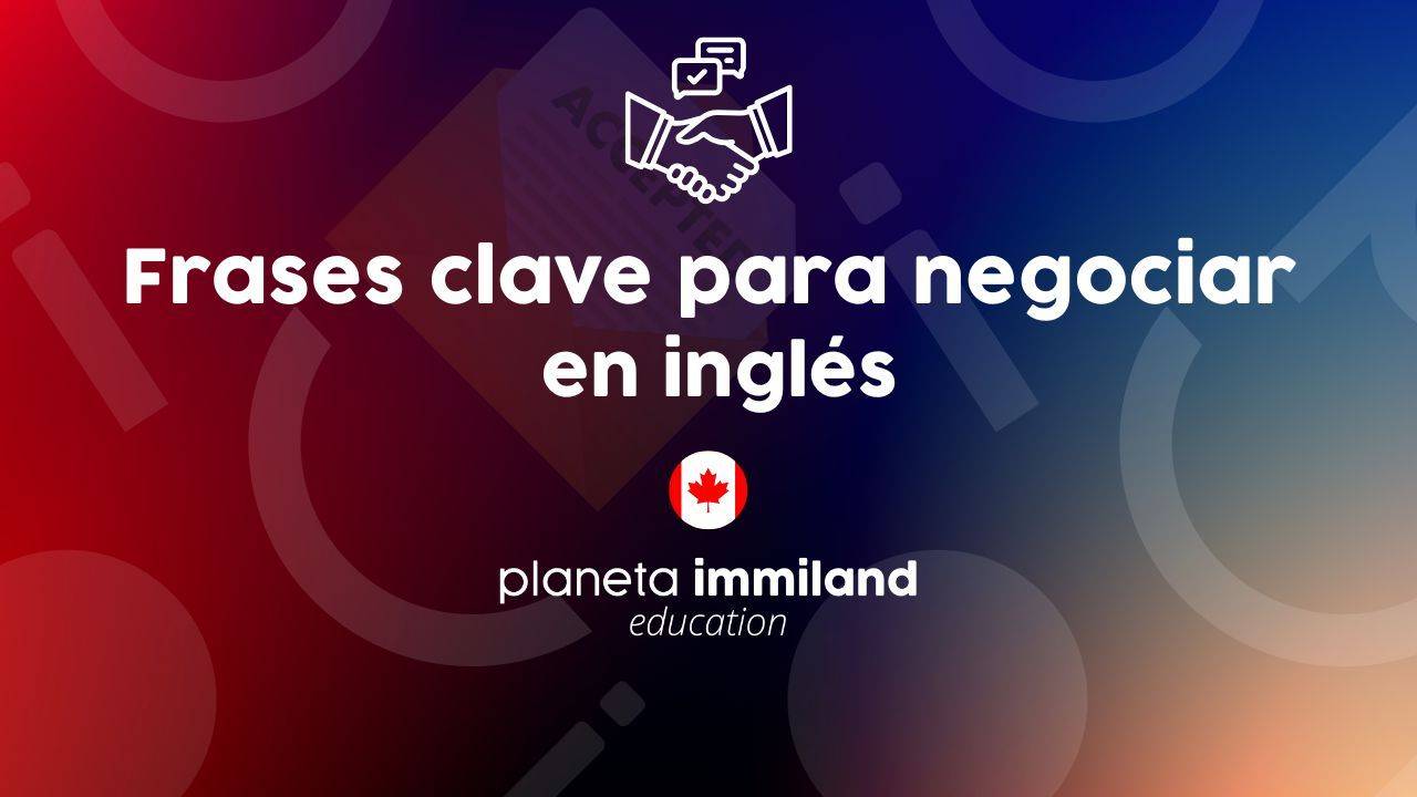 Frases clave para negociar en inglés