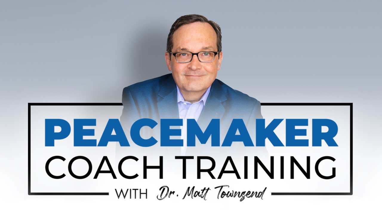 Peacemaker Coach Training With Dr. Matt Townsend