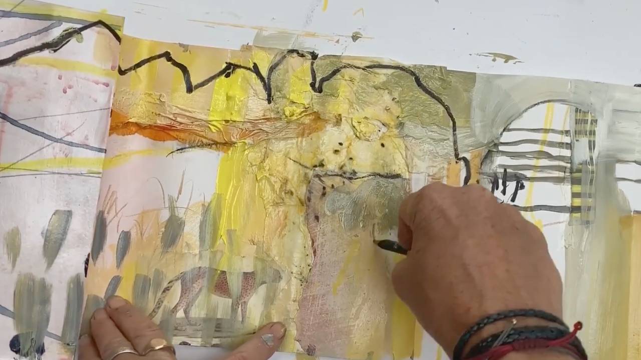 Taster Lesson for Free Up Your Sketchbook and Grow (NEW PAGE)