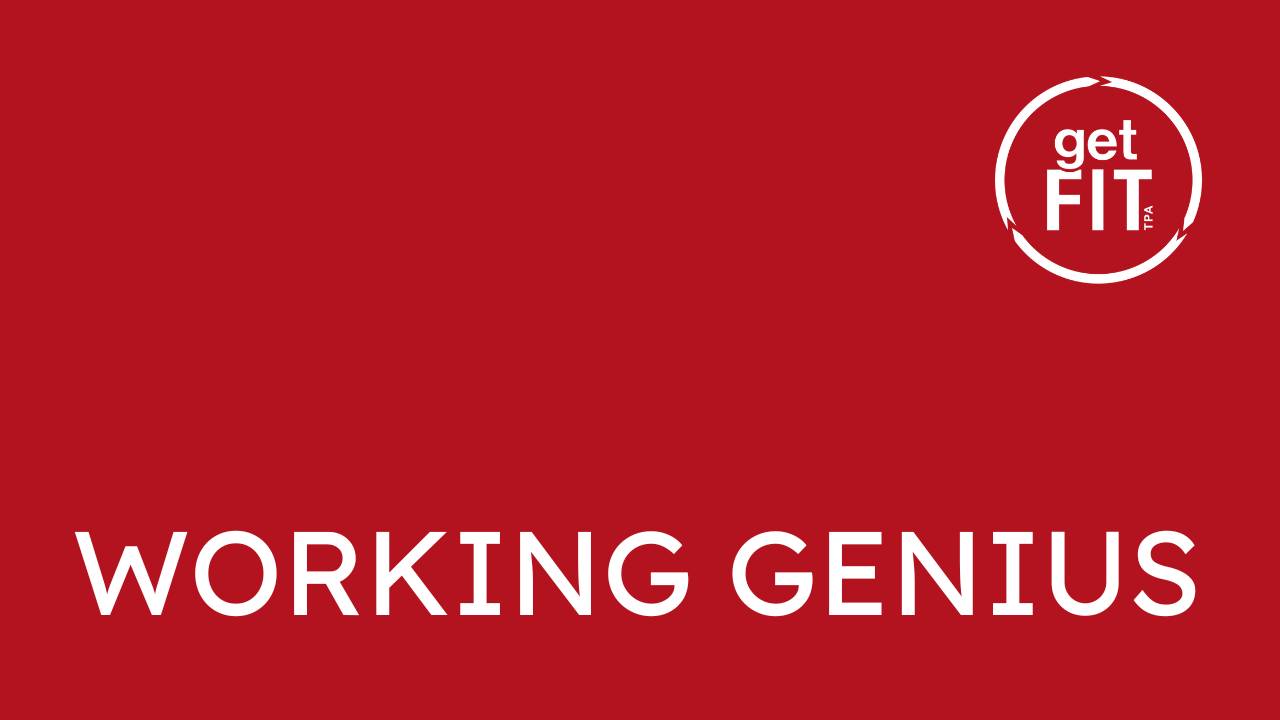 Working Genius Program