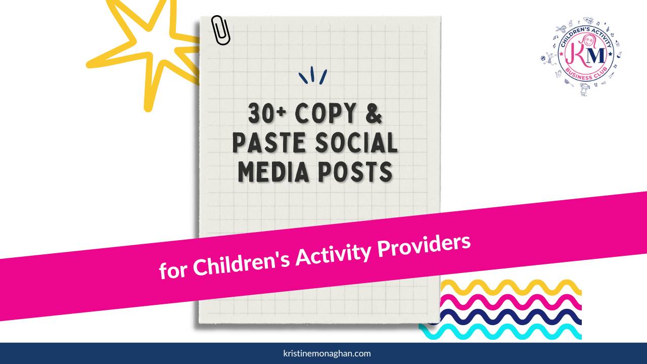 30 + Copy and Paste Social Media Posts Freebie