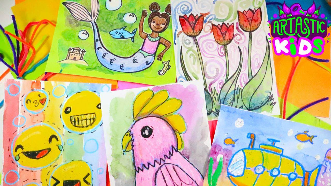 How to Set up a Creative Space for Making Art with Your Kids