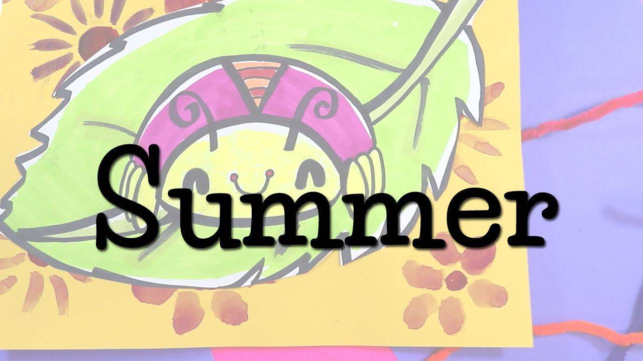 Summer Art Activity Ideas for Kids at Home