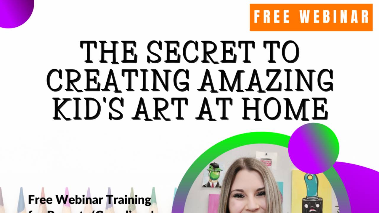 FREE Art Making Webinar for Parents