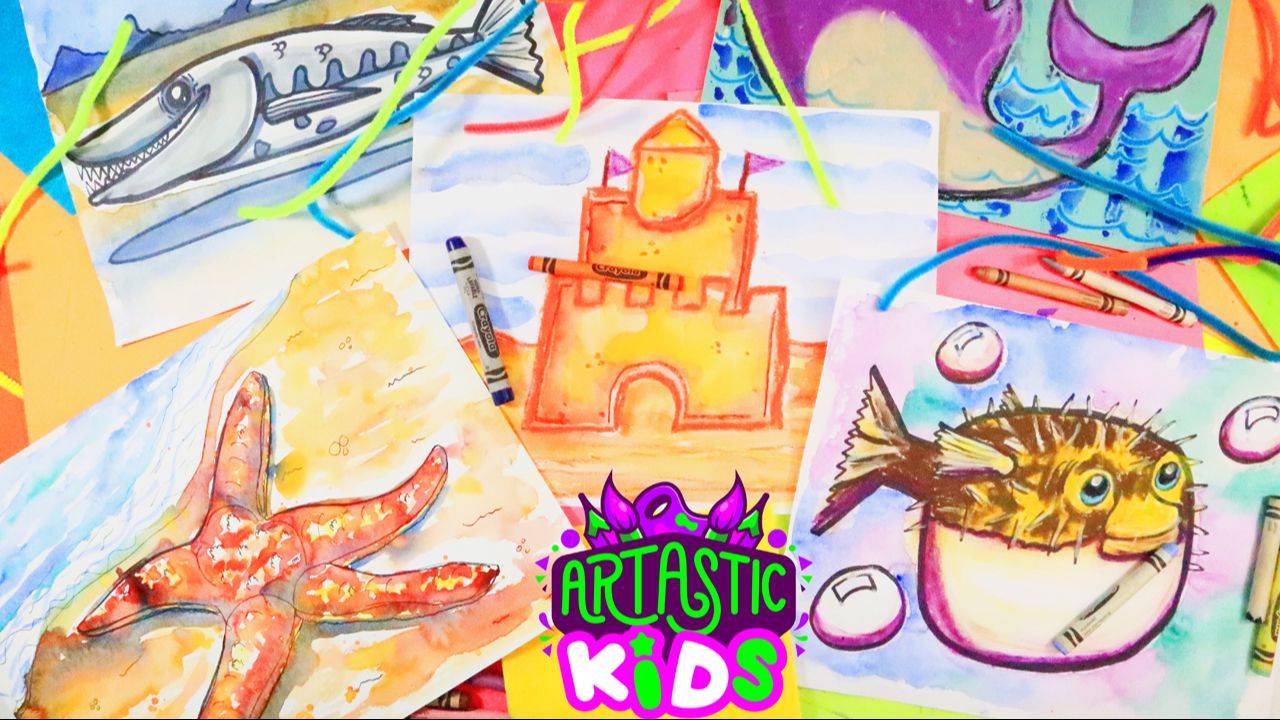 Using Art to Teach Children About Colors, Shapes, and Textures