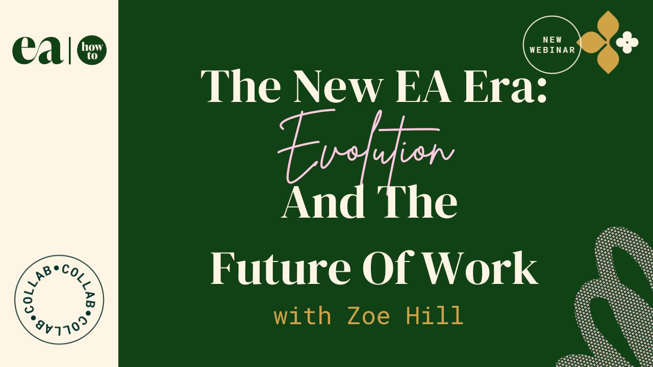 The New EA Era: Evolution and The Future of Work