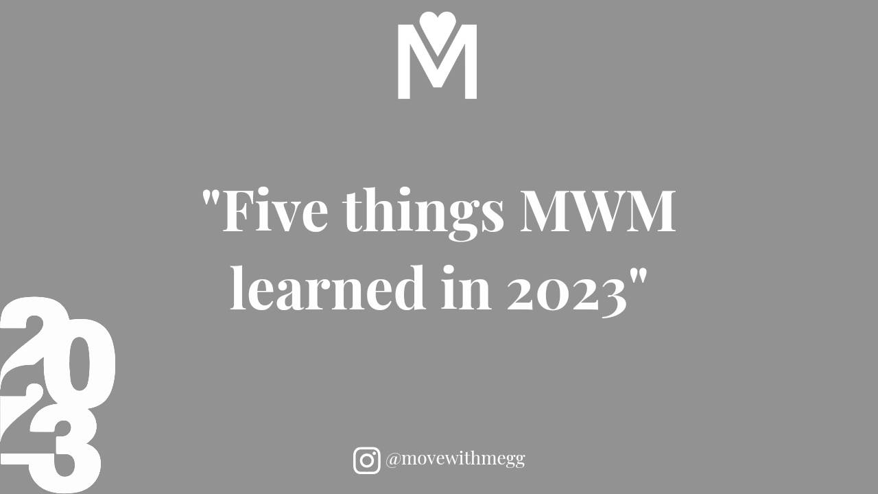 Five things MWM learned in 2023