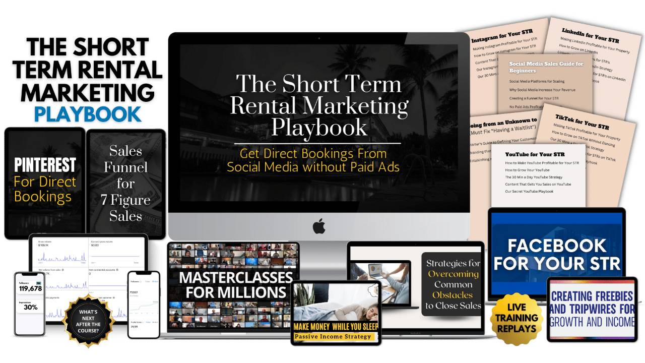 The Short Term Rental Marketing Playbook