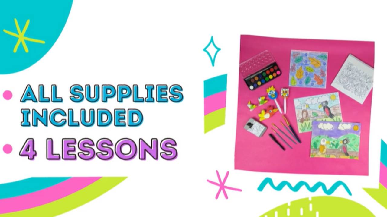 Let's have an art adventure with Fun Art Box® Mega Box!