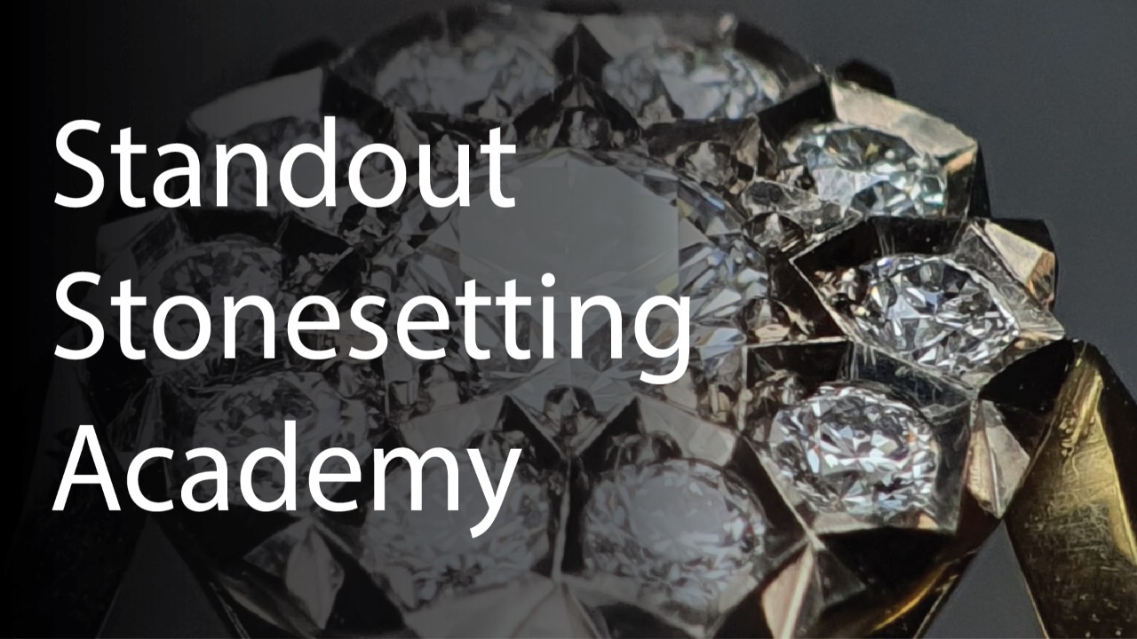 Professional stone setting classes with Stephen Webb