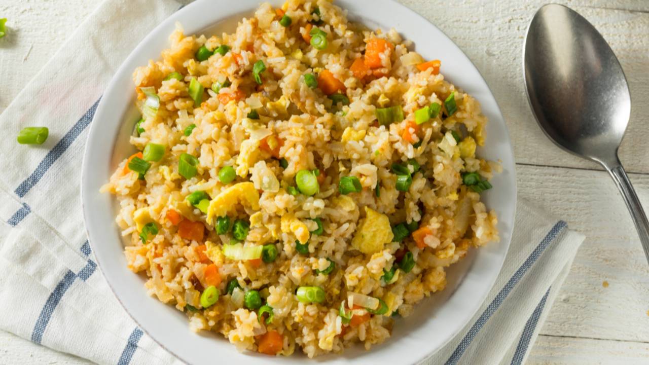 Vegetable Stir Fried Rice - Great for Fussy Eaters