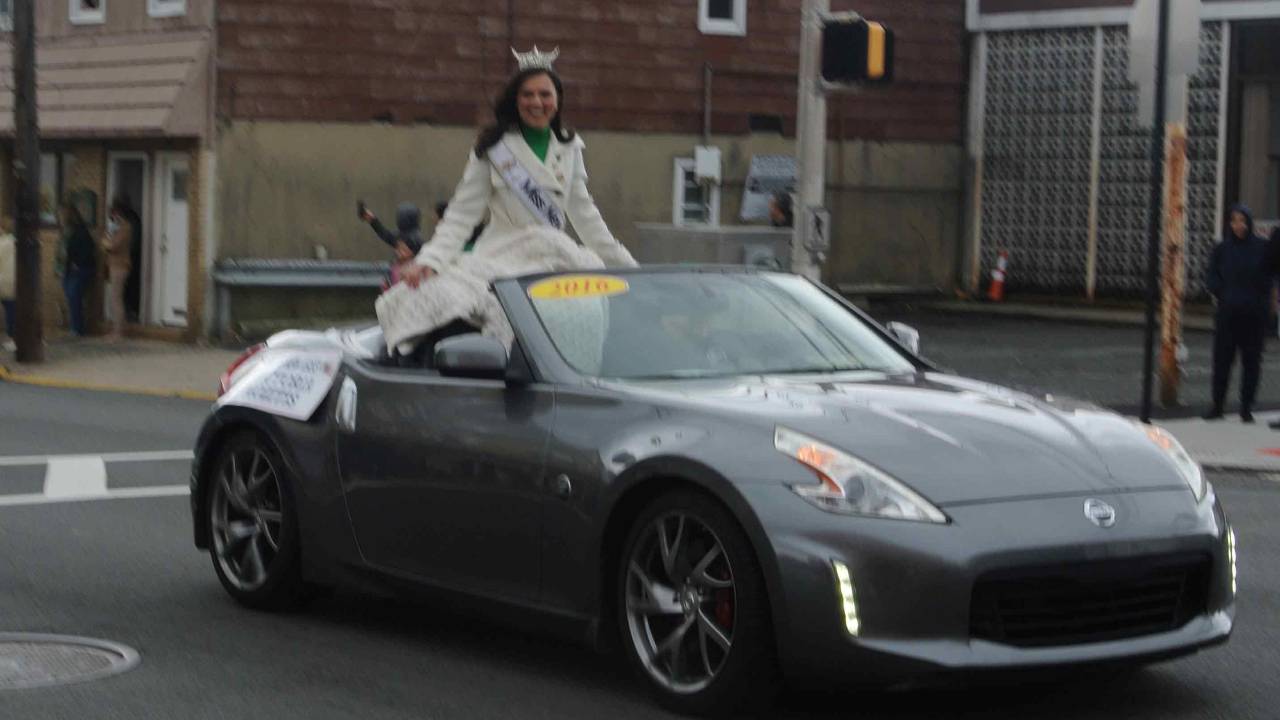 Miss. New Jersey Victoria Mozitis Celebrates St. Patrick Day Parade