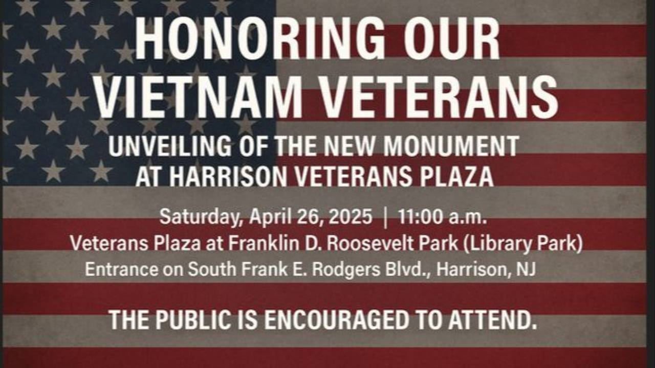 Harrison to Unveil Vietnam Veterans Monument Sat. April 26, 2025