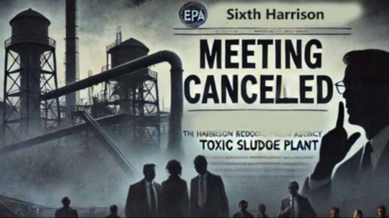 Harrison Redevelopment Agency Cancels Meeting Despite EPA Sludge News