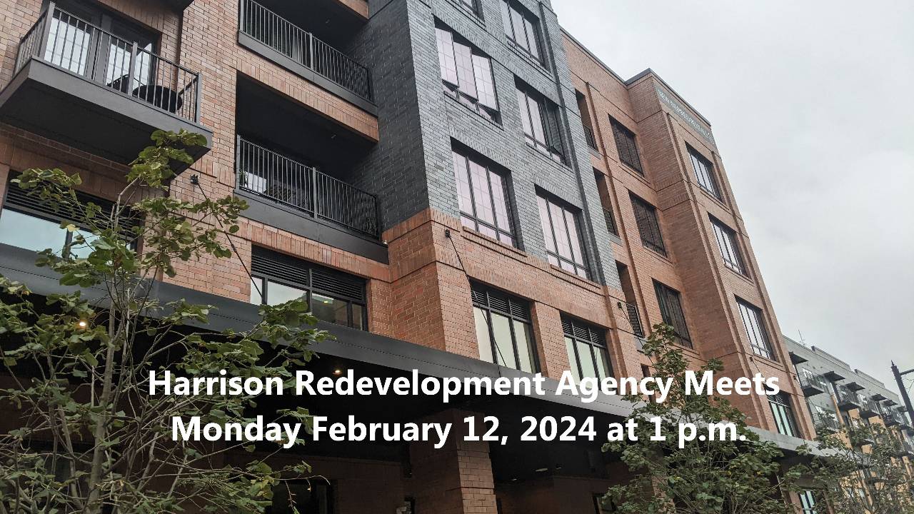 Harrrison Redevelopment Agency Meets to Make Public St. A Private Road