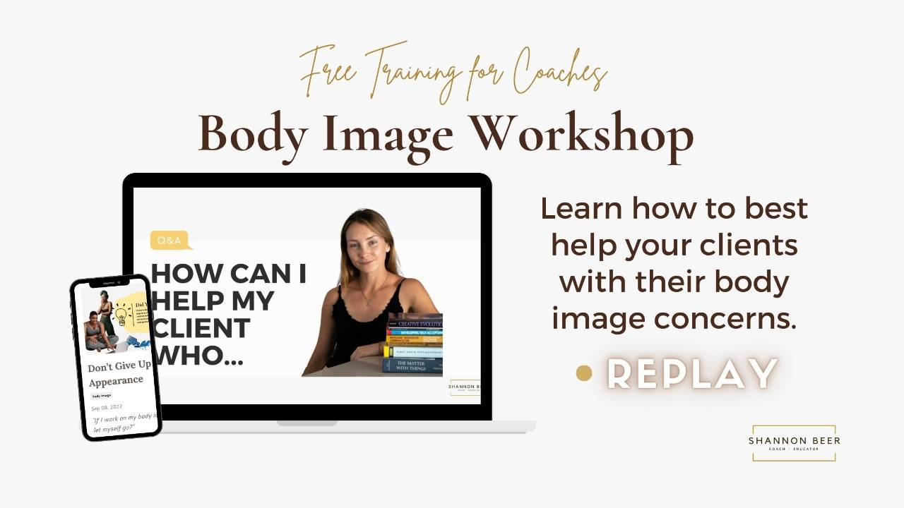 Body Image Coaching Workshop