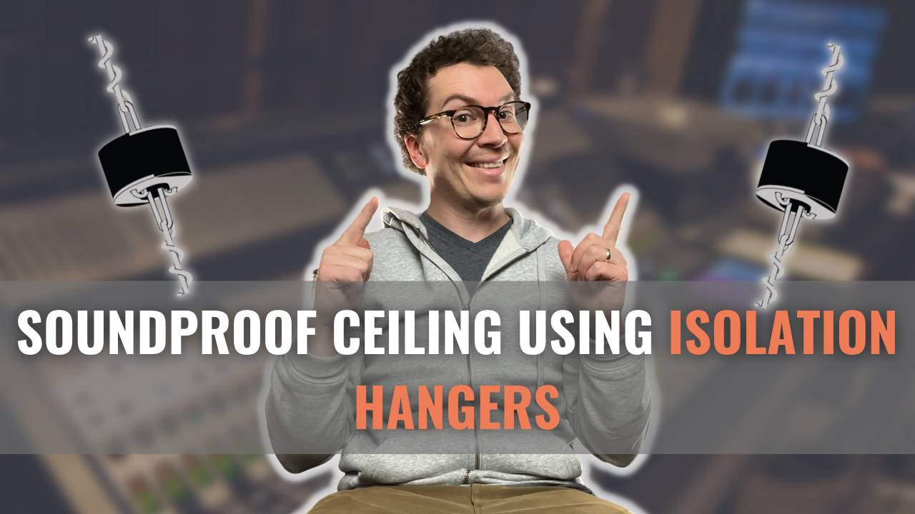Soundproof Ceiling Using Isolation Hangers