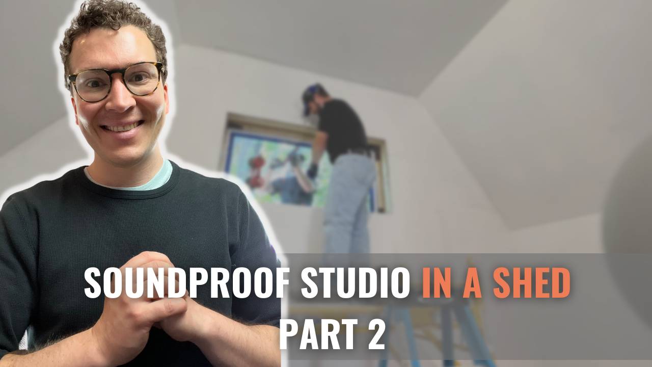 How To Build A Soundproof Studio In A Shed Part 2