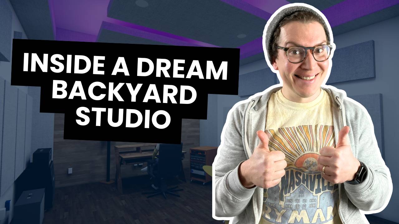 Inside a Dream Backyard Studio: High Ceilings, Pro Acoustics, and Full ...