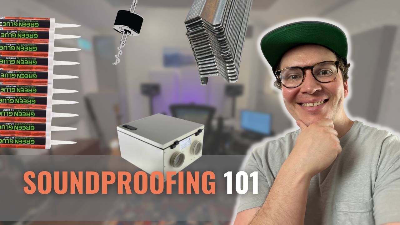 Soundproofing Your Home Studio 101