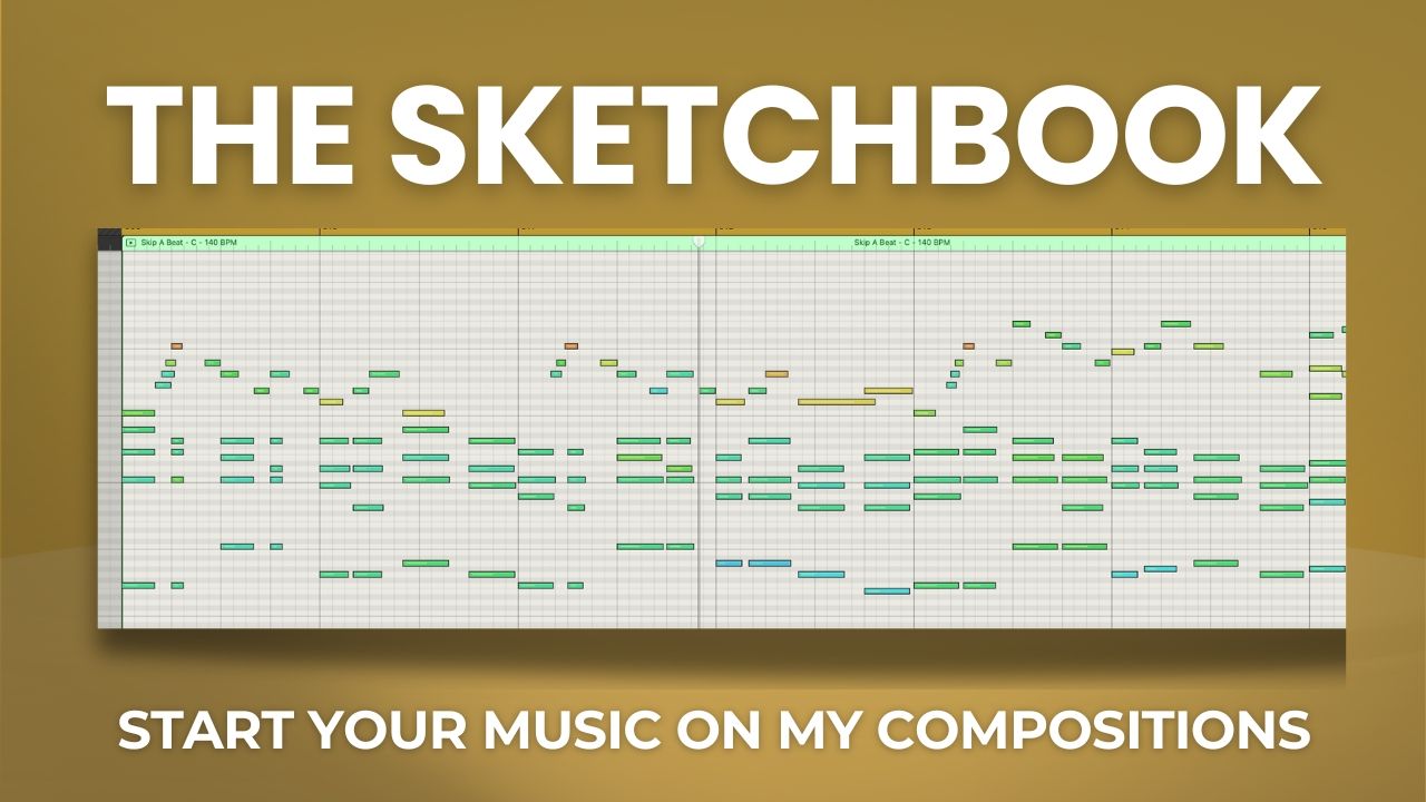 The Sketchbook: Drag & Drop Chords, Melodies & Produced Starter Ideas