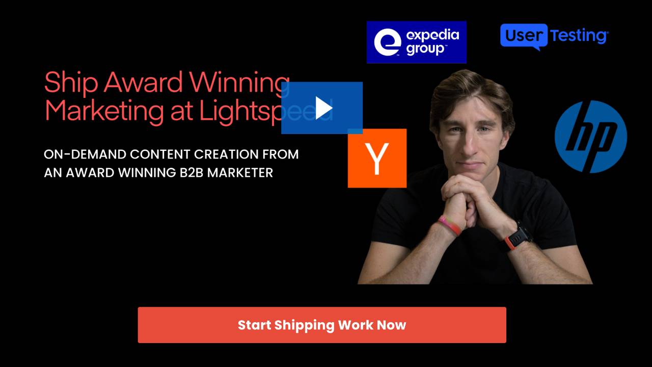 On-Demand Content Creation for High-Impact B2B Marketers