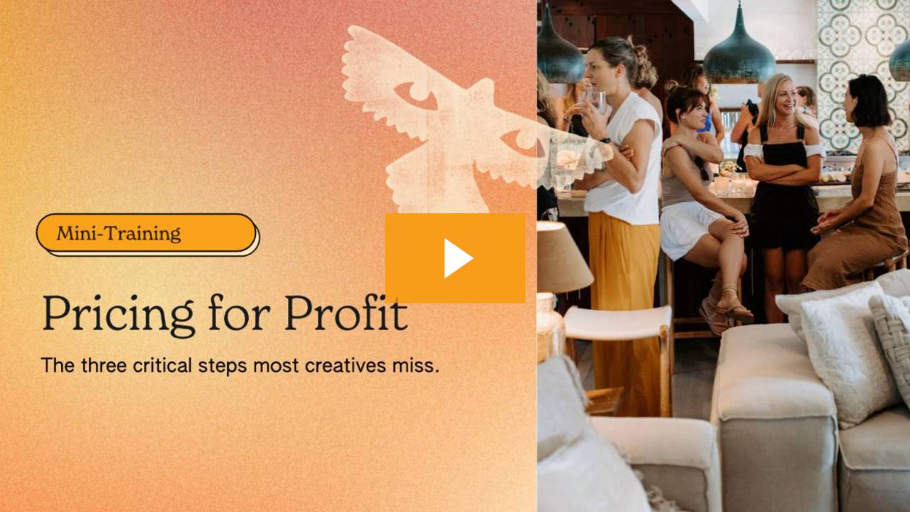 Pricing Your Services for Profit - Masterclass