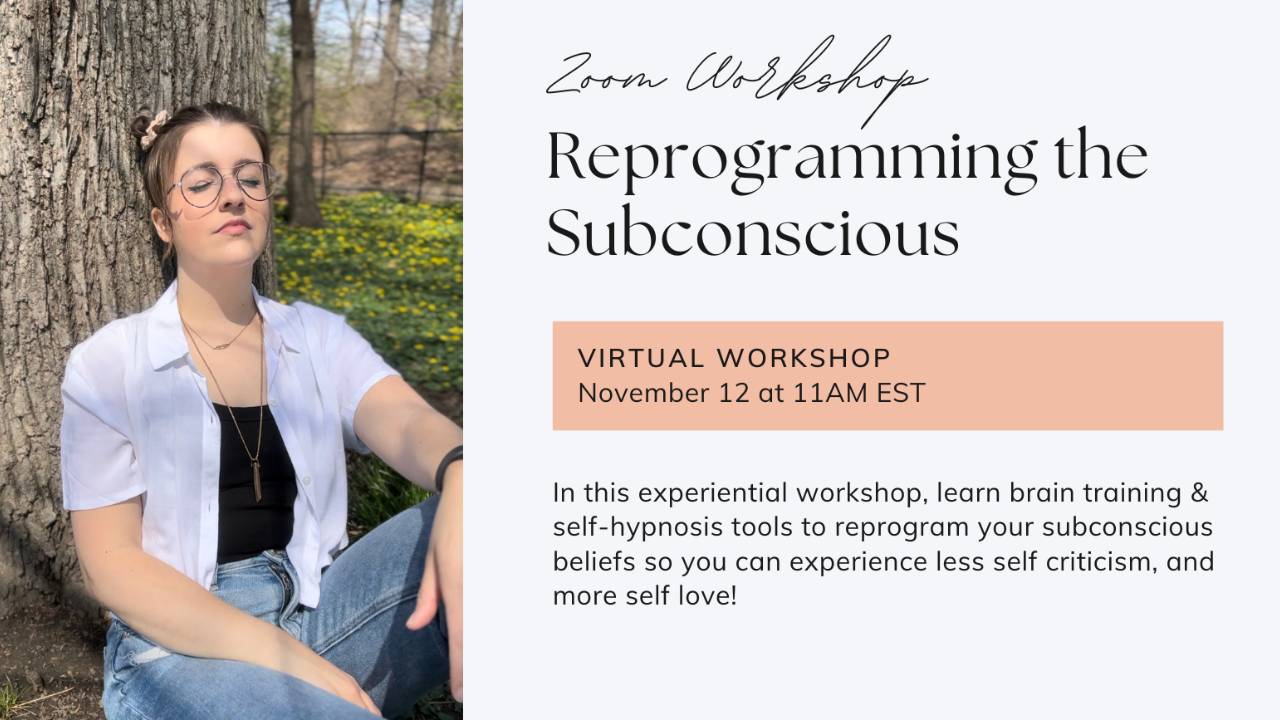 Reprogramming the Subconscious: Virtual Brain Training Workshop