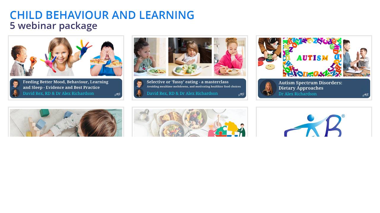 Webinar Invitation - Child Behaviour and Learning