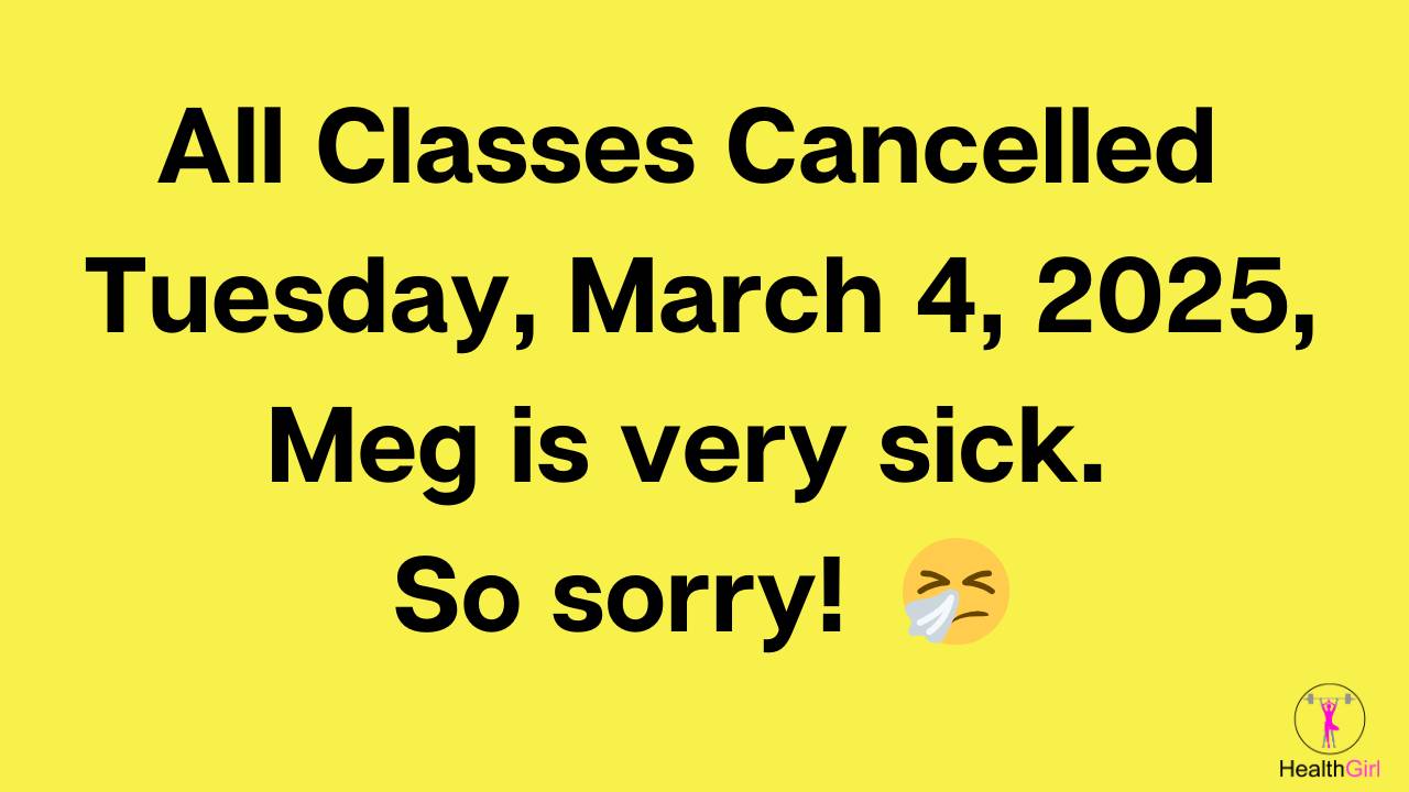 Classes Cancelled Tuesday, March 4, 2025