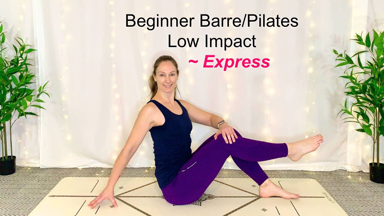 7 More Days; Let's Try Barre/Pilates Low Impact Fitness!