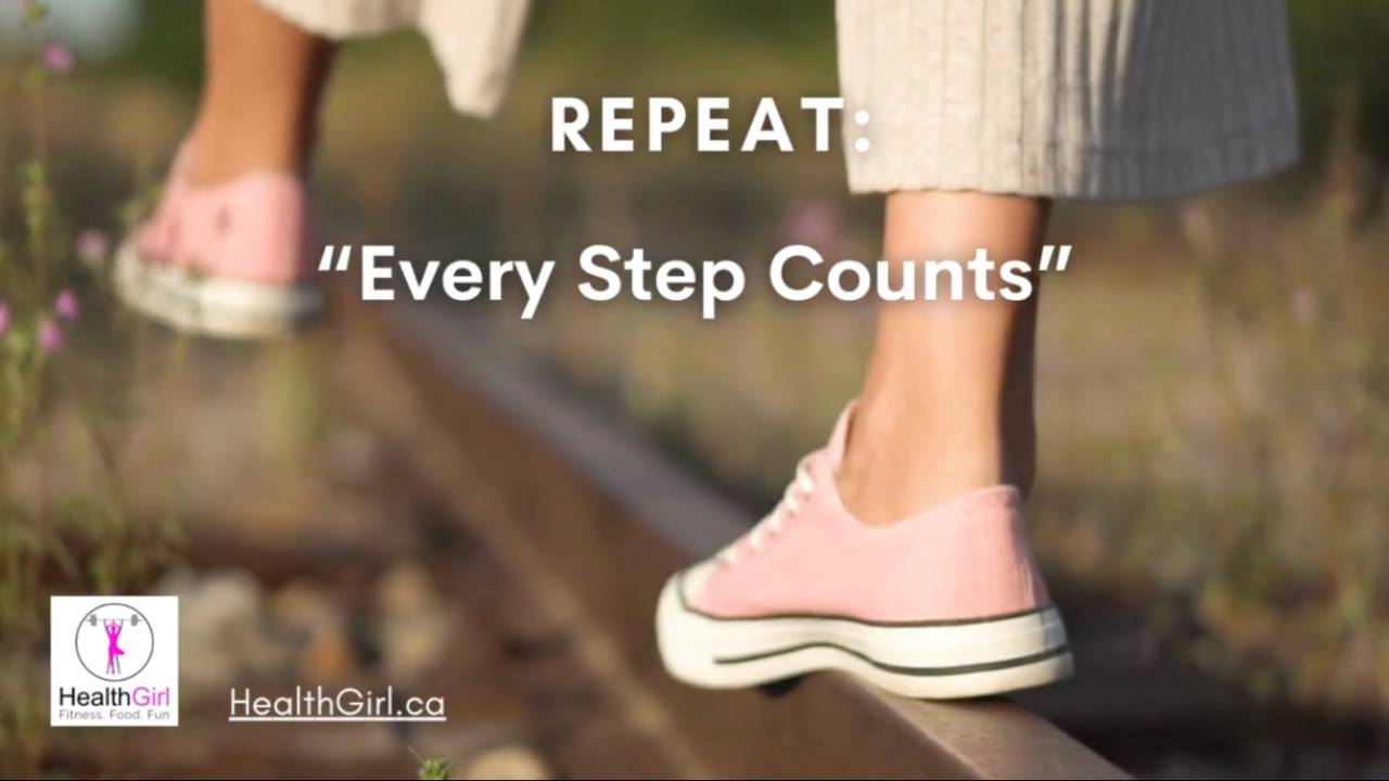 Weekly Affirmation: Every Step Counts
