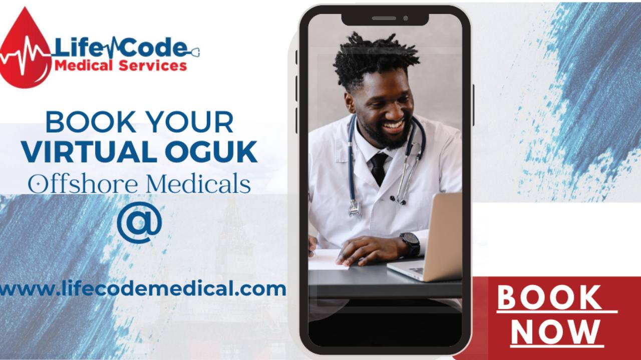 Registration Page For Virtual OGUK Offshore Medicals