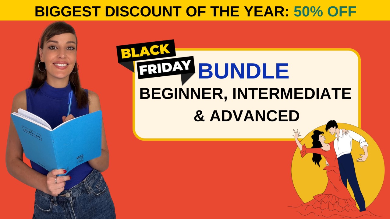 Spanish Bundle Mastercourses for Beginners, Intermediates & Advanced