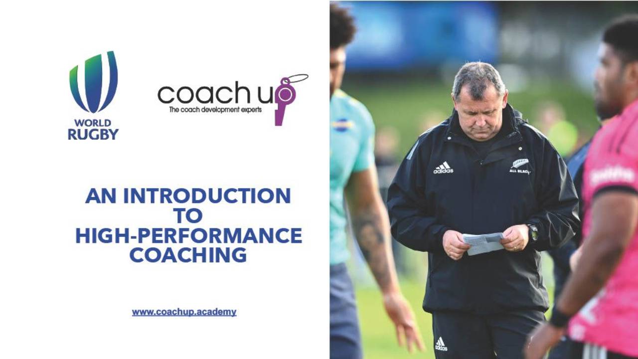 World Rugby's coach access to coach-selfie & coach development plan