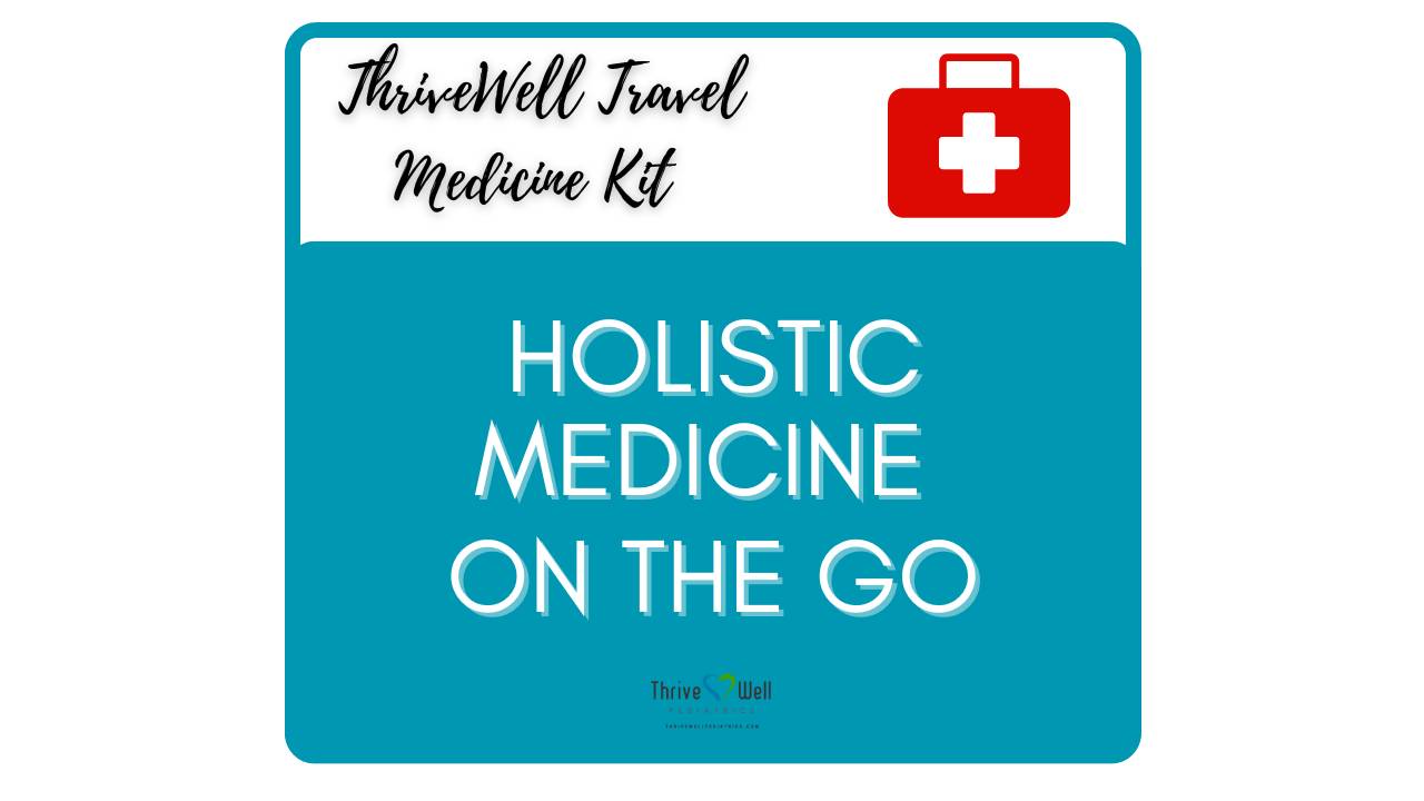On the go Travel Medicine Kit