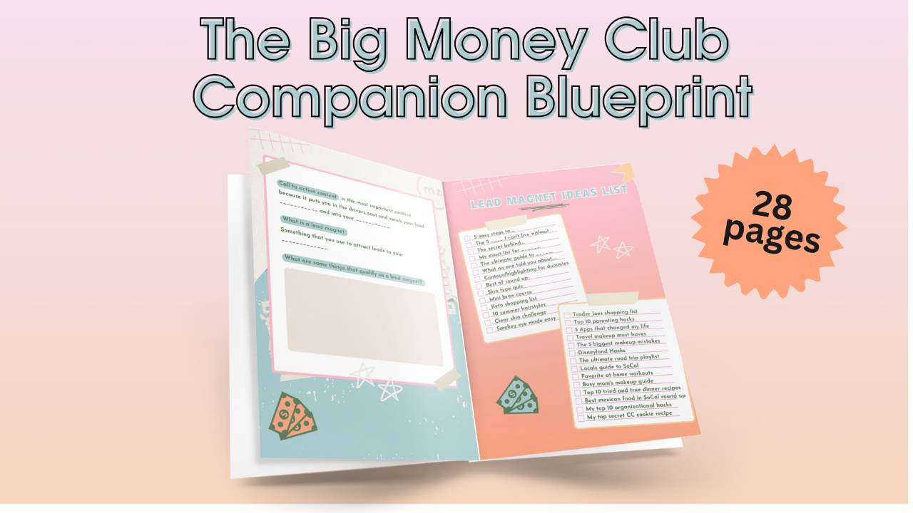 Blueprint: The Money Maker Challenge