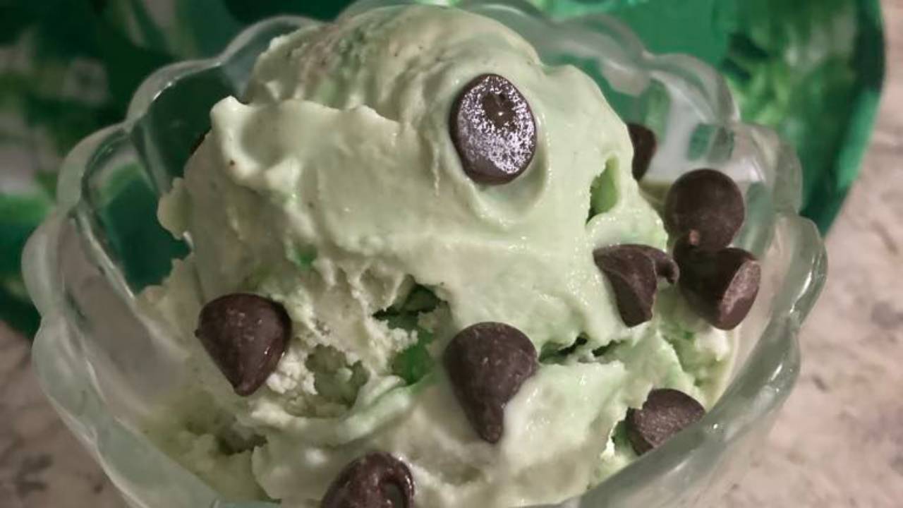 Gina's Minty Ice Cream