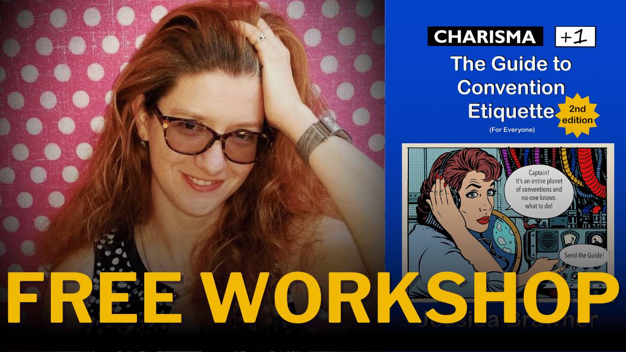 Jessica Brawner FREE Convention Etiquette Workshop with Pat Tallman