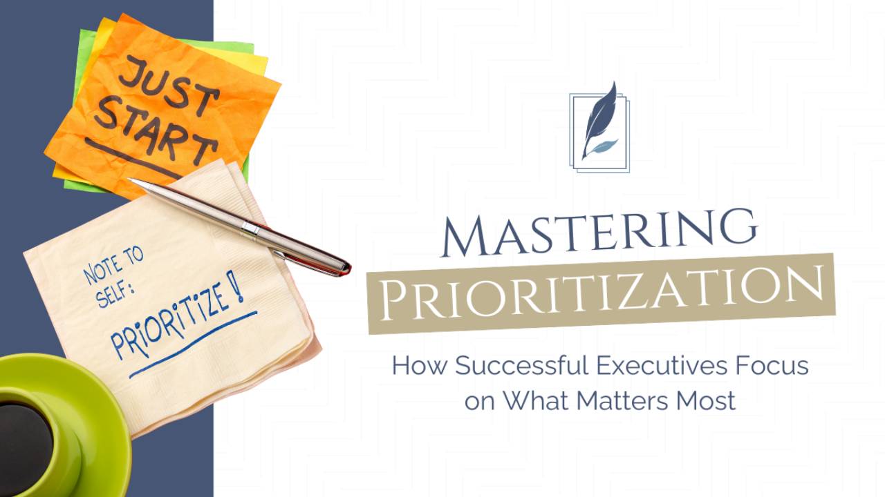 Mastering Prioritization