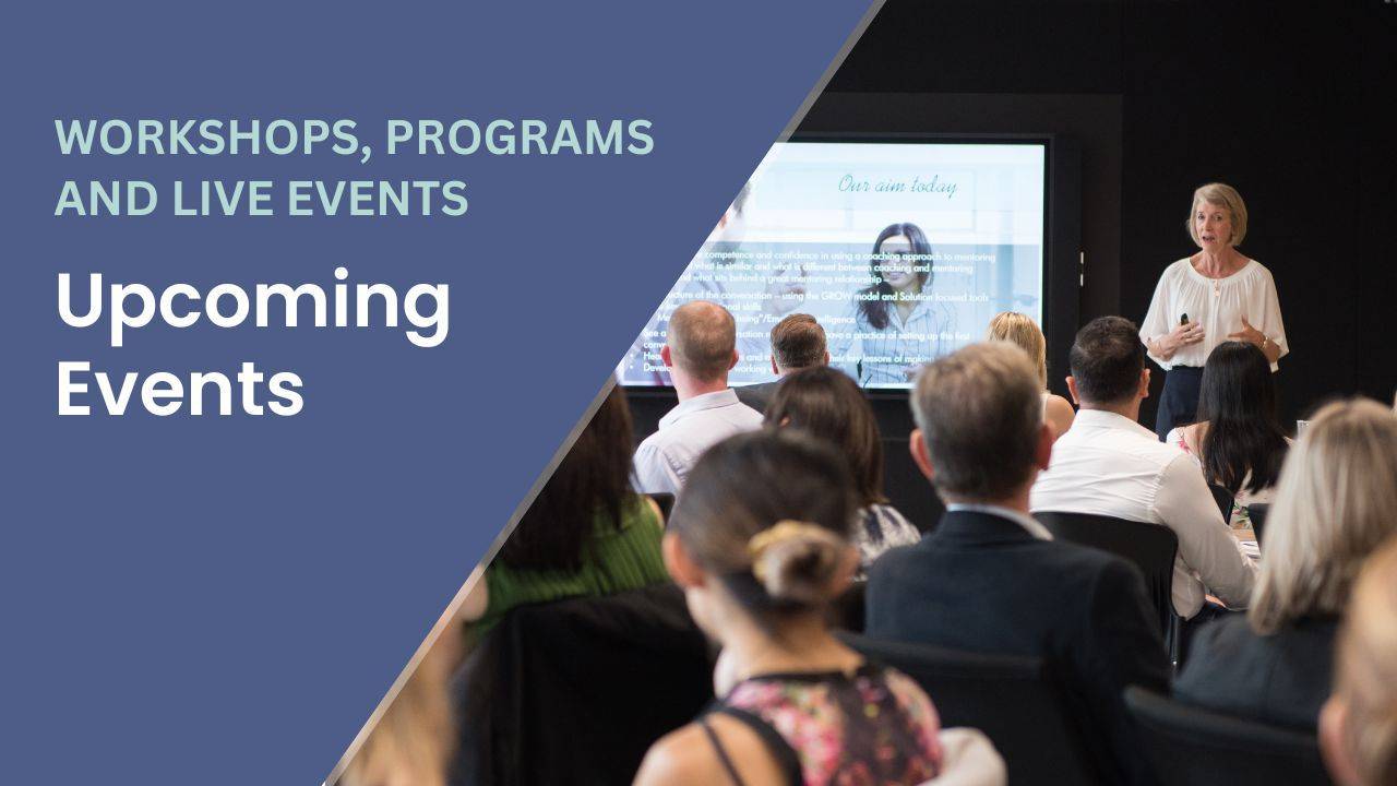 Upcoming events with Annette Gray